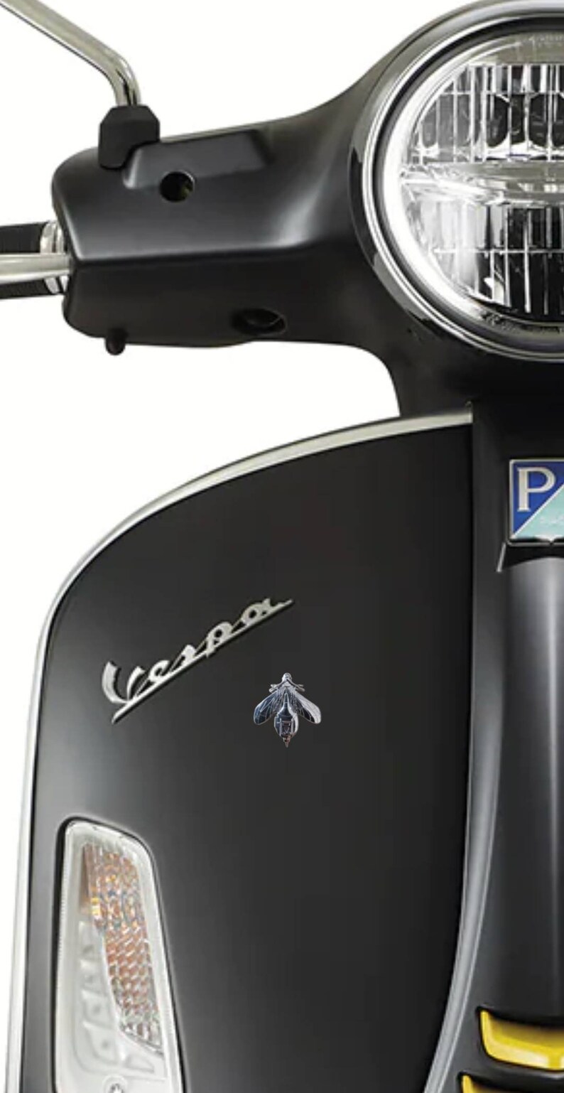 Vespa / Wasp / 3D / Aluminium / Badge / Sticker / Gift / - Etsy UK