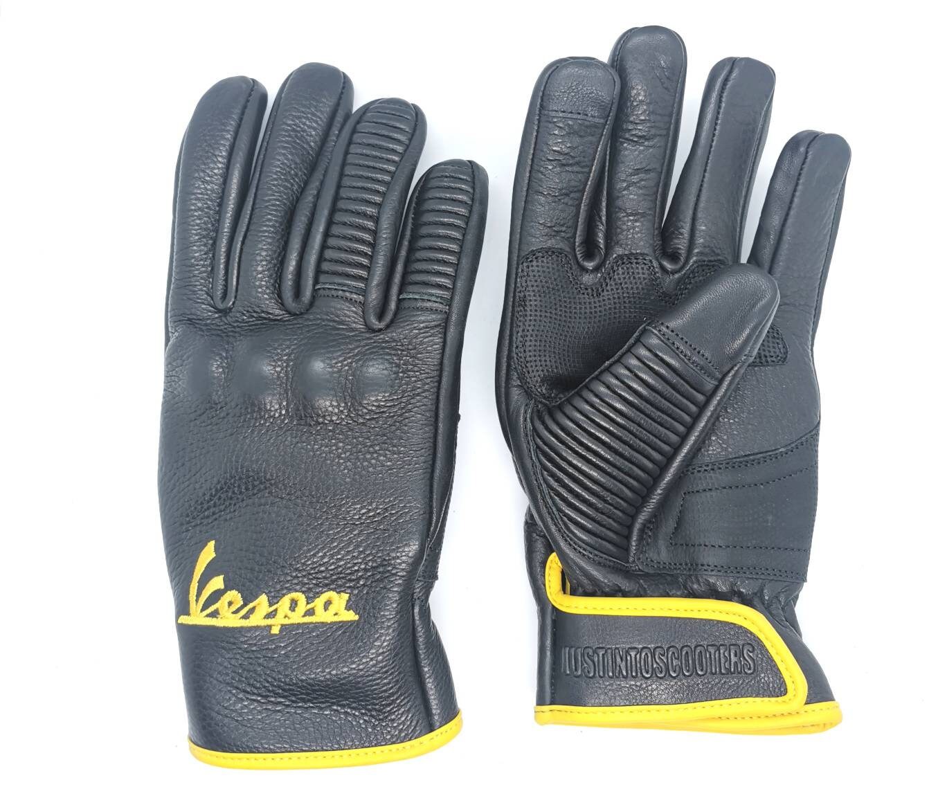 Vespa Roller Handschuhe Italienisches Leder Mods Bestickt - Etsy Österreich