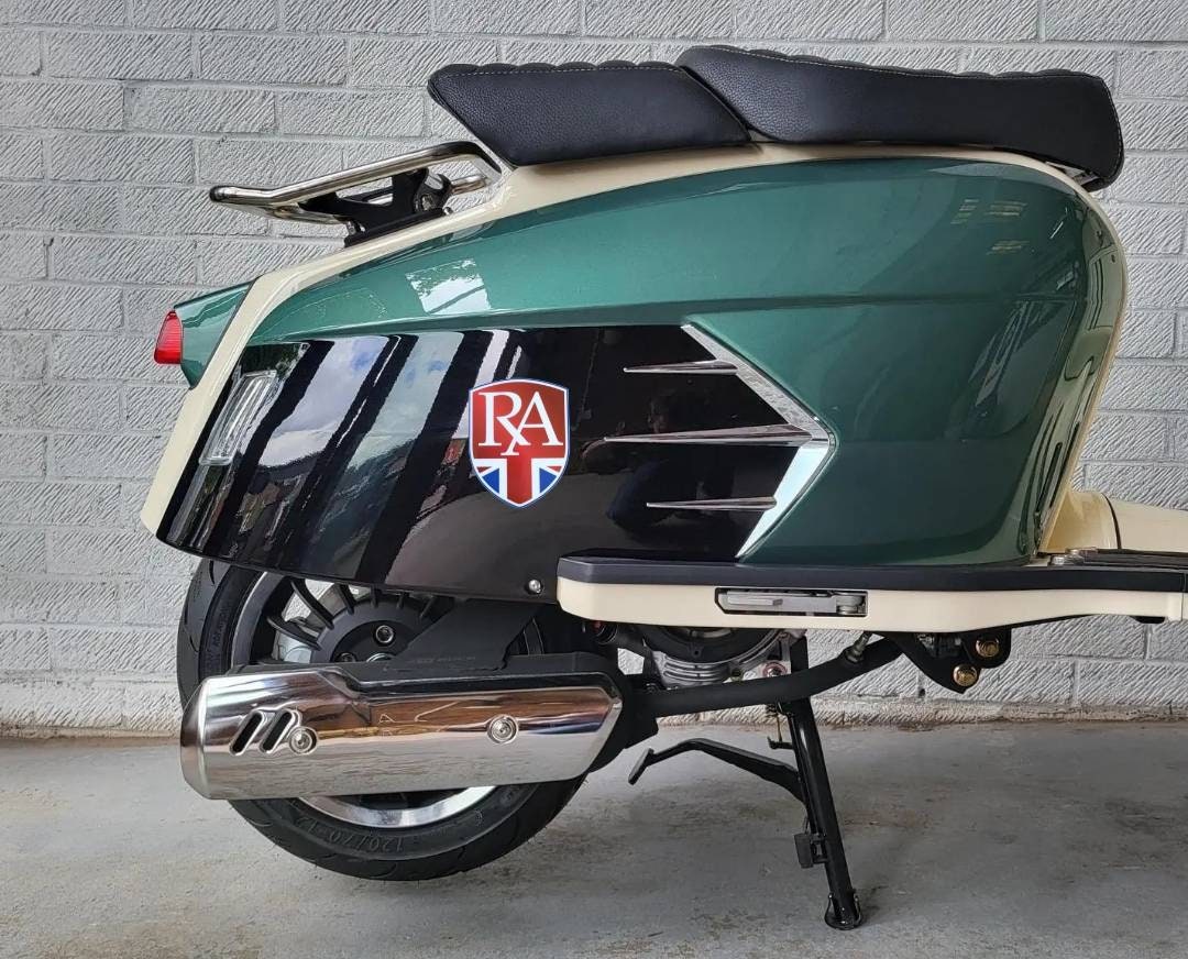 Royal Alloy Sticker / Scooter Decal / Waterproof / Vinyl / Vespa ...