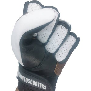 Mod Target Scooter White Gloves Italian Leather Mods - Etsy
