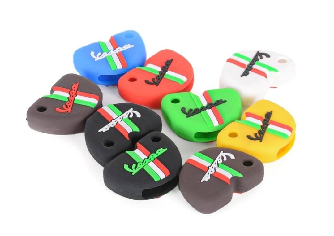 Vespa Rubber Key Cover Keychain, Gift, Keyring, Piaggio, Mod, Scooter ...