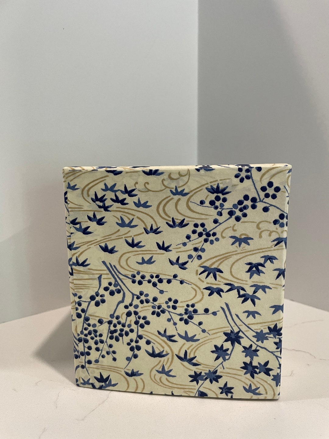 Handcrafted Tissue Box Cover Made With Japanese Chiyogami Washi Paper ...
