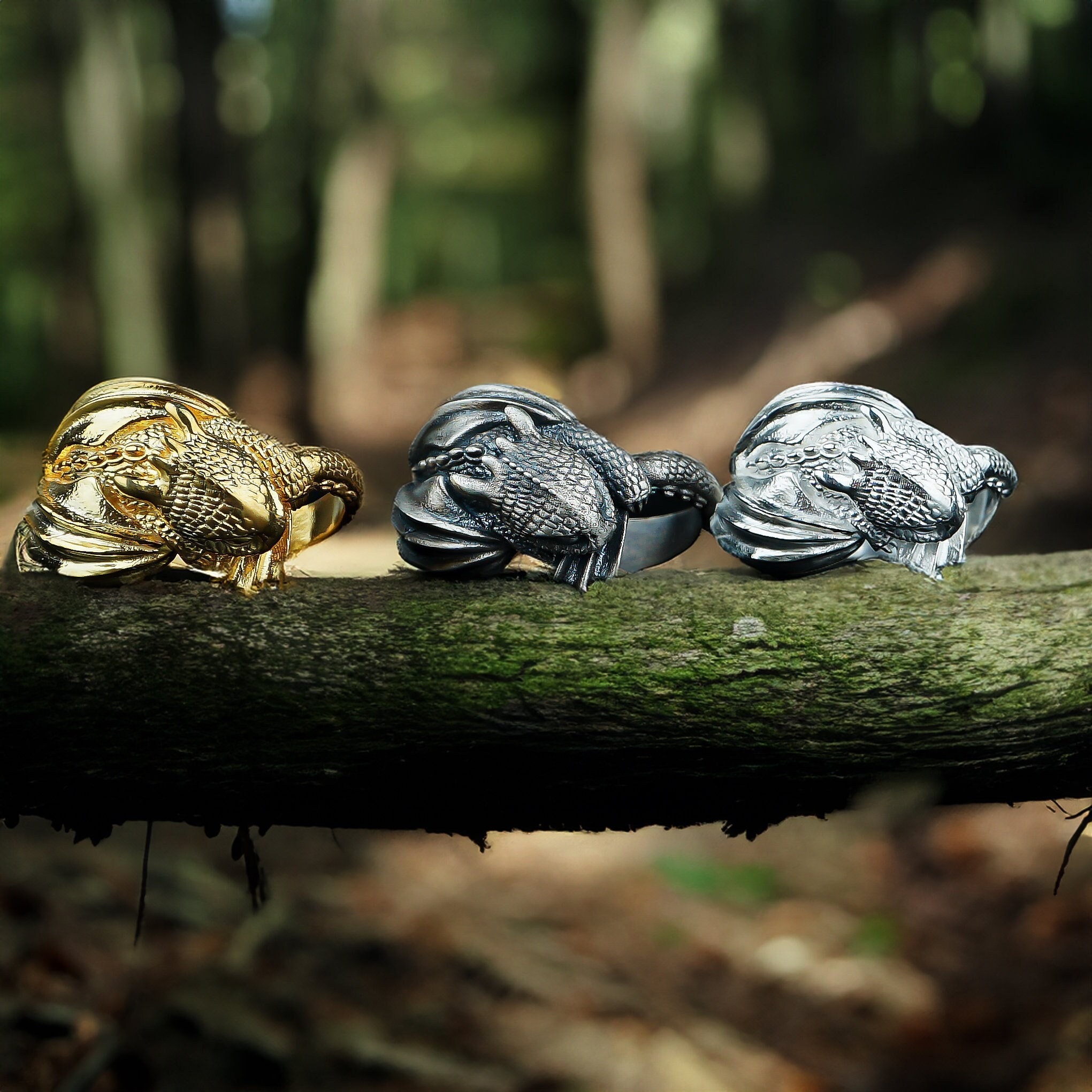 Toothless Ring Sterling Silver, How to Train Your Dragon Ring, Cute ...