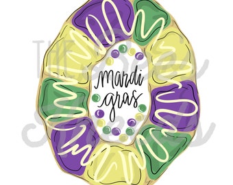 Mardi Gras Babies King Cake | Etsy