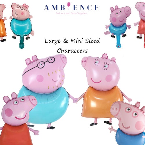 Peppa Pig X10 Latex Balloons Birthday Party Decoration Boys - Etsy