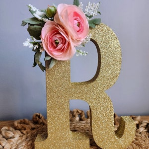 Photo Opp Birthday Gold Letter Nursery Wall Art Decor Girl Baby Shower ...