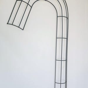 Candy Cane Wreath Form Christmas Wreath Form DIY Wire Candy Cane Wreath ...