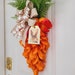 Farmhouse Easter Carrot Door Hanger: Handmade Tulip Spring Decor - Etsy