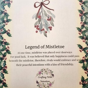 Mistletoe Farmhouse Christmas Decor Hanging Mistletoe Kissing Ball ...