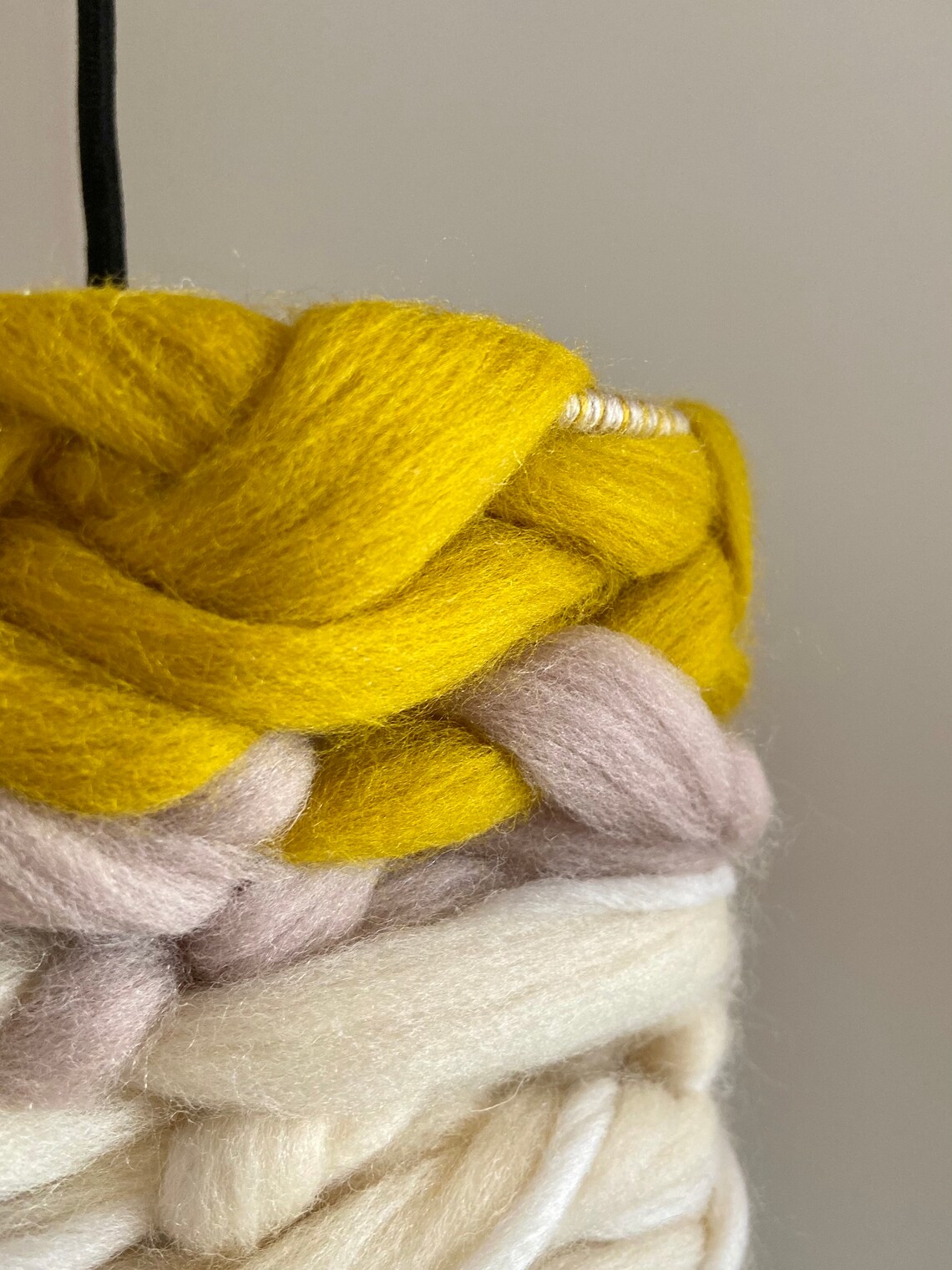 Woven Lamp Shade, Wool Lamp Shade, Woven Lamp, Lamp Shade, Woven ...