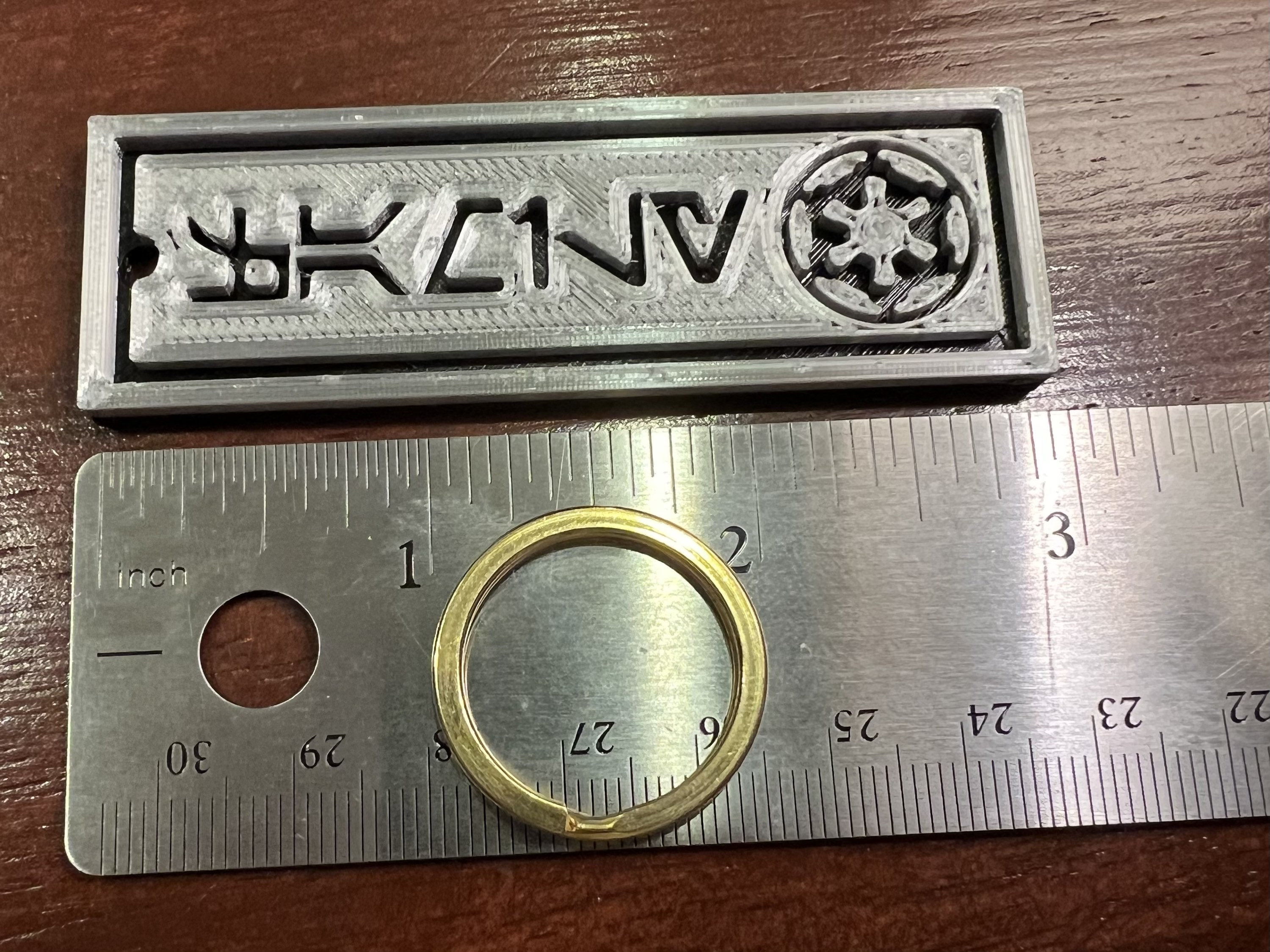 Personalized Aurebesh star Wars Keychain 3D Printed Free - Etsy