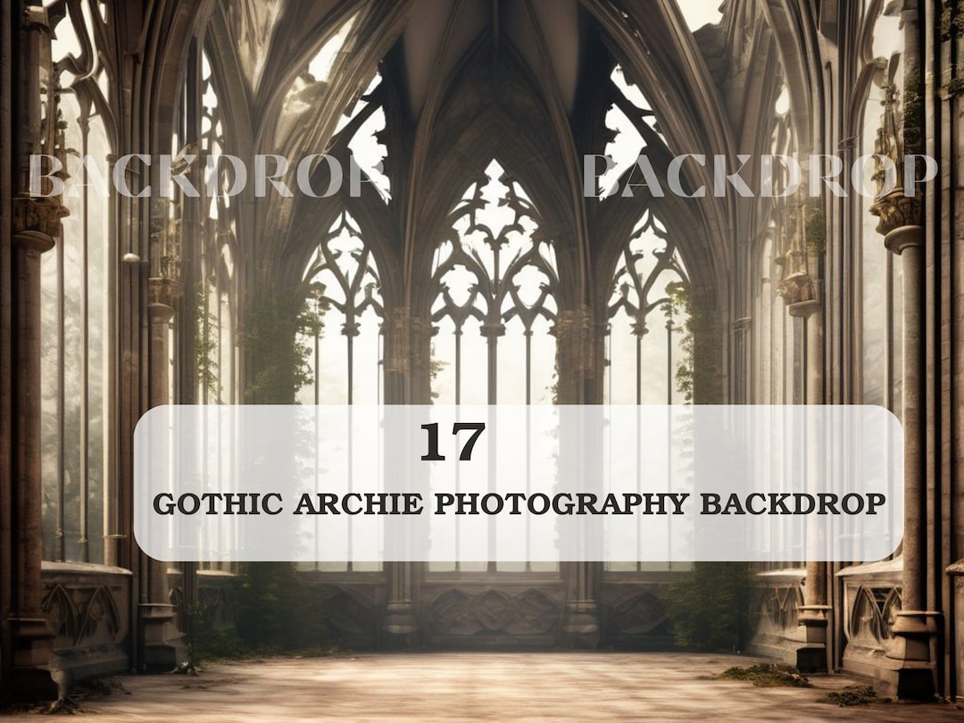 Gothic Photography Backdrop | Photography Overlay | Digital Backdrop ...