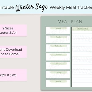 Printable Savings Tracker Minimalist Budget Planning Household Bills ...
