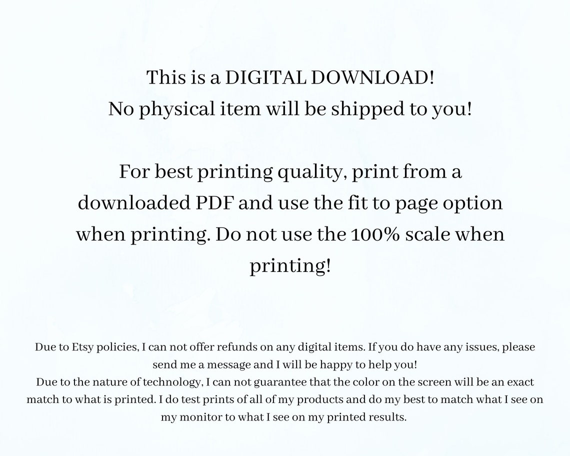 12 Month Monthly Calendar Grey Numbers Editable Digital Download ...