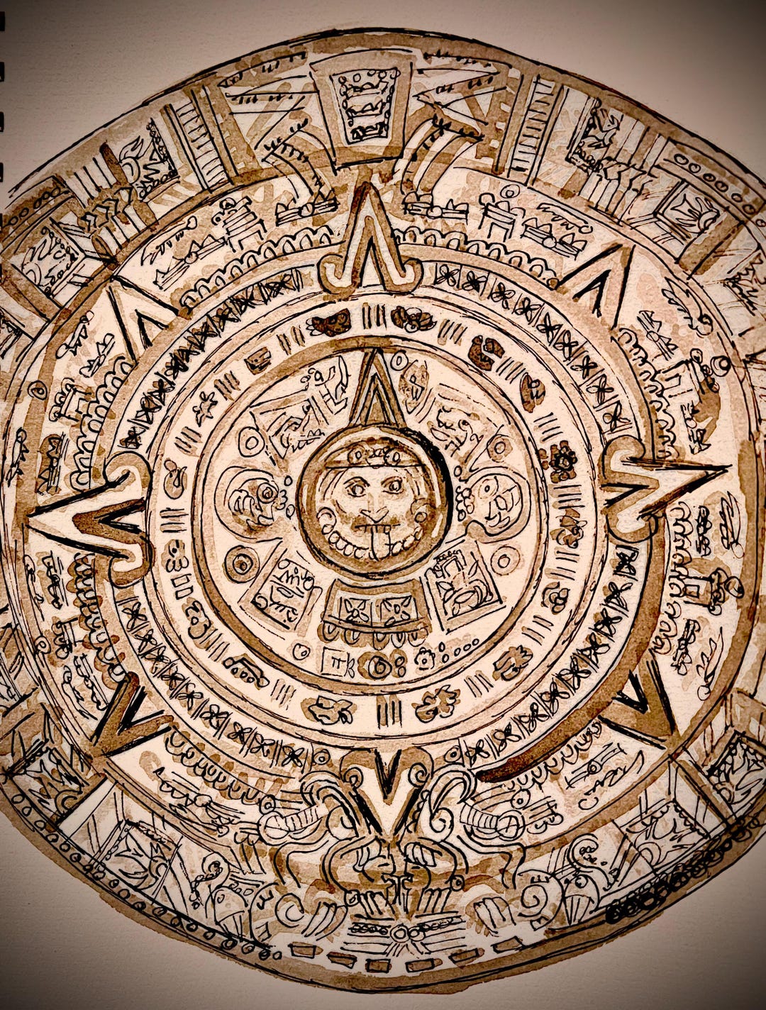 14. Guidebook. Ink Drawing -- Made by Hand 2024 -- 8 1/2 X 11 1/2 - Etsy