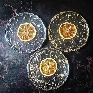 Fruit Slice Coasters /lemon Coaster/ Orange Coaster/lime Coaster - Etsy
