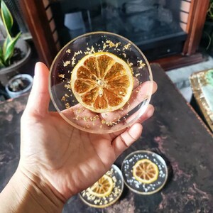 Fruit Slice Coasters /lemon Coaster/ Orange Coaster/lime Coaster - Etsy