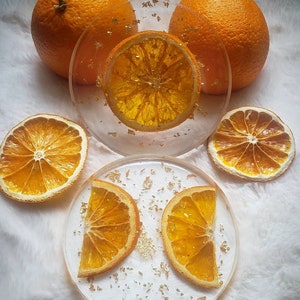 Fruit Slice Coasters /lemon Coaster/ Orange Coaster/lime Coaster - Etsy