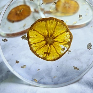 Fruit Slice Coasters /lemon Coaster/ Orange Coaster/lime Coaster - Etsy