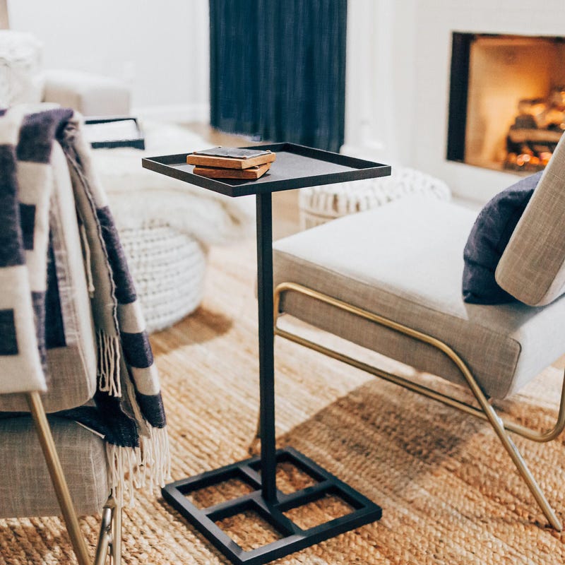 C Table for Sofa - Etsy