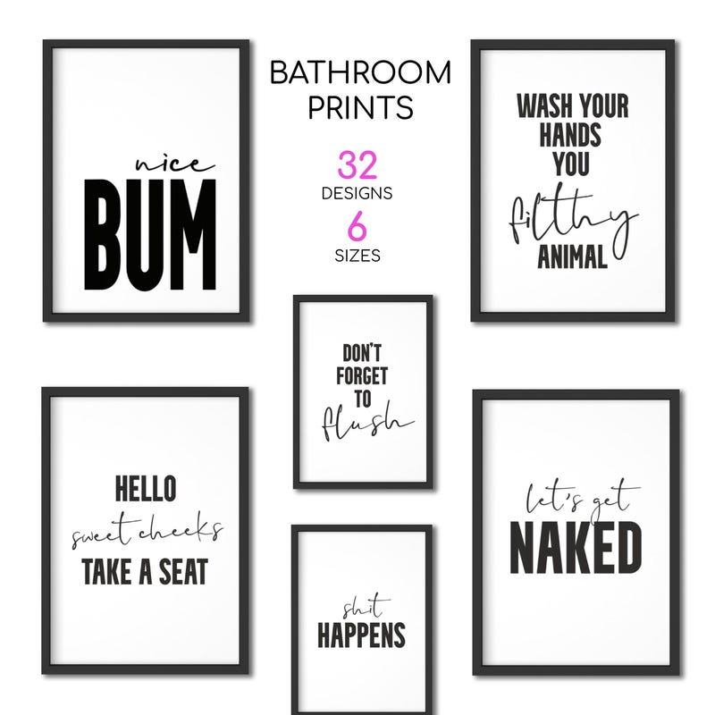 Cloakroom Quotes - Etsy UK
