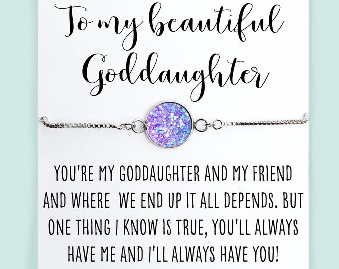 Goddaughter Gifts From Godmother Goddaughter Bracelet God Daughter ...