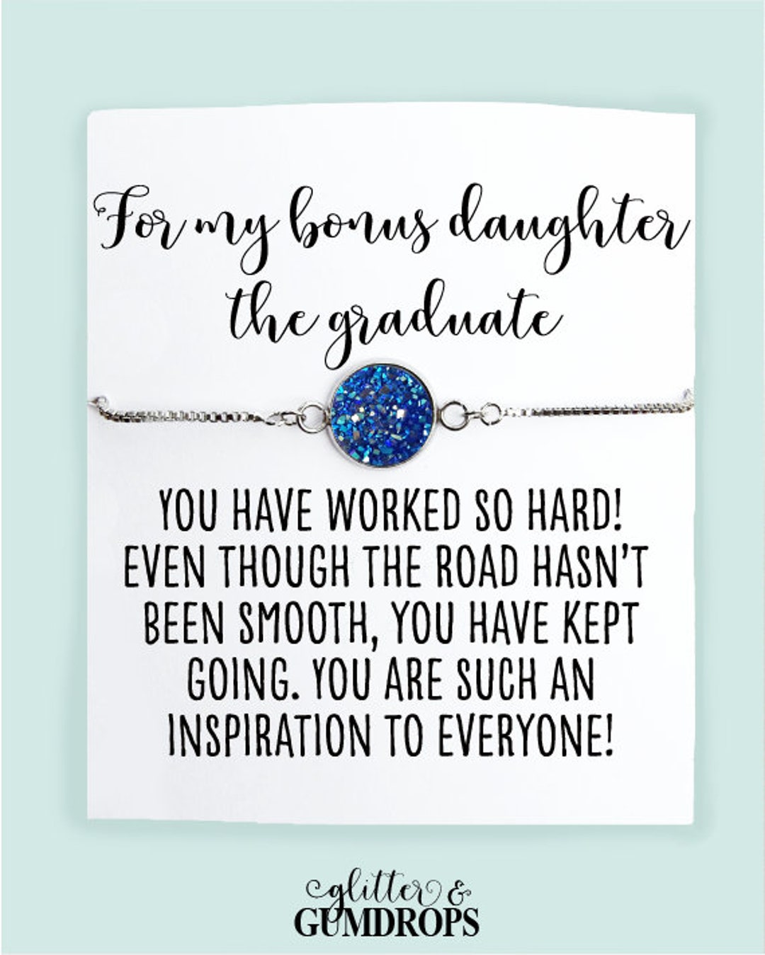 Bonus Daughter Graduation Congratulations Gift- Masters Degree ...