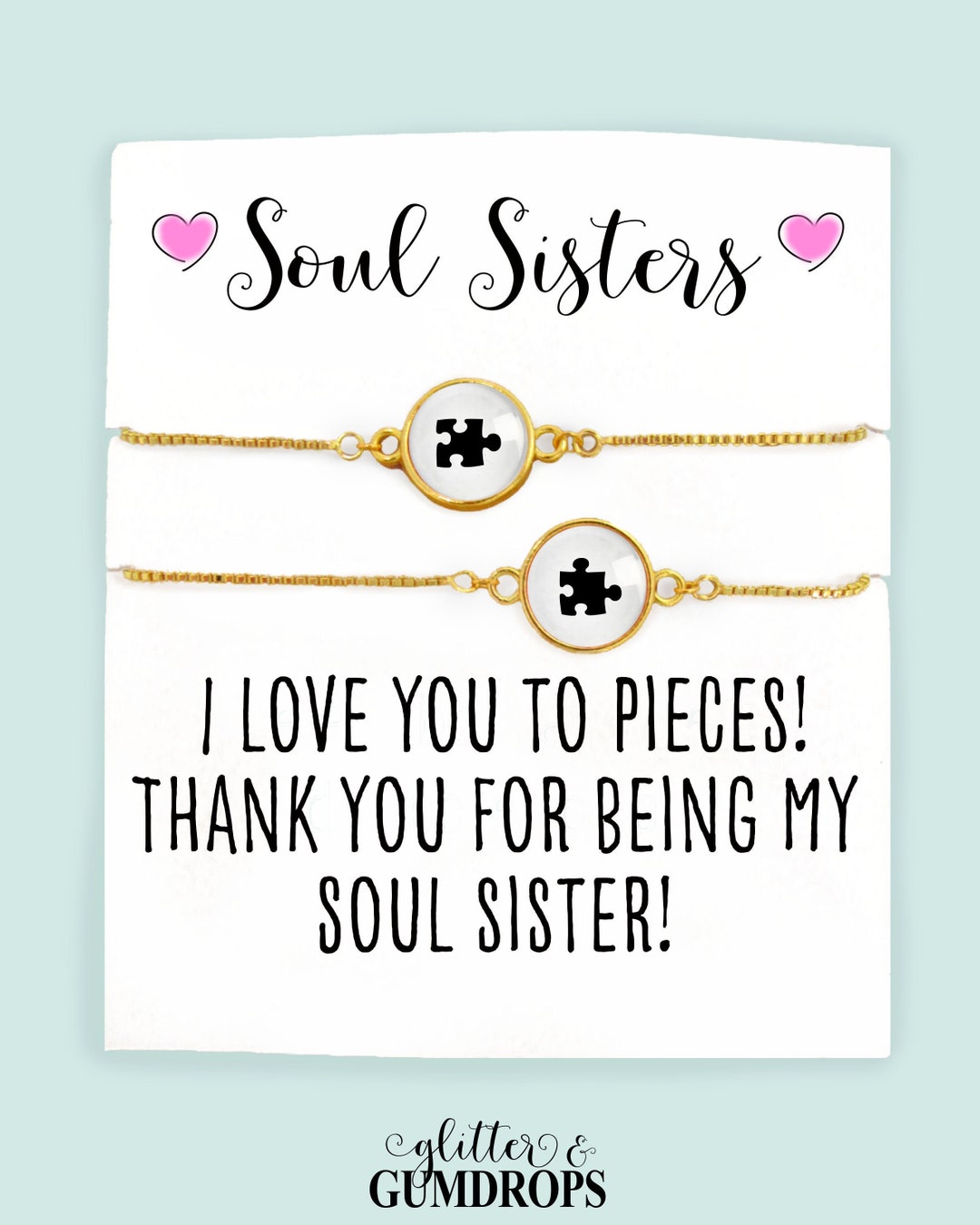 Best Friend Bracelet for 2- Best Friend Bracelet- Matching Bracelets ...