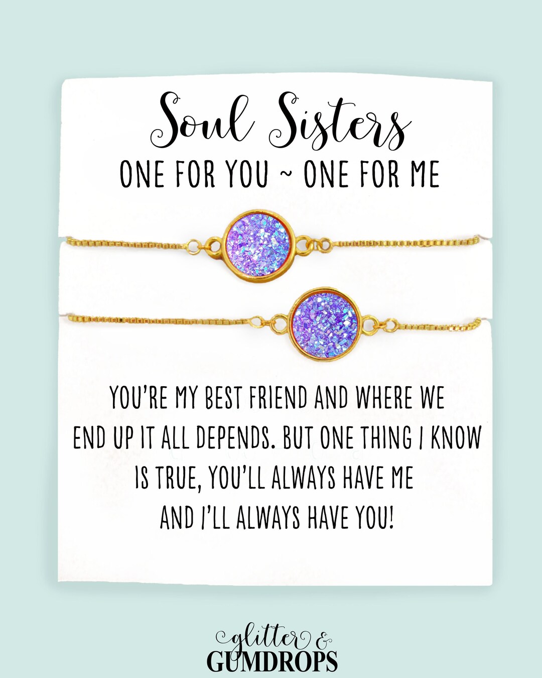 Best Friend Bracelet for 2- Best Friend Bracelet- Matching Bracelets ...