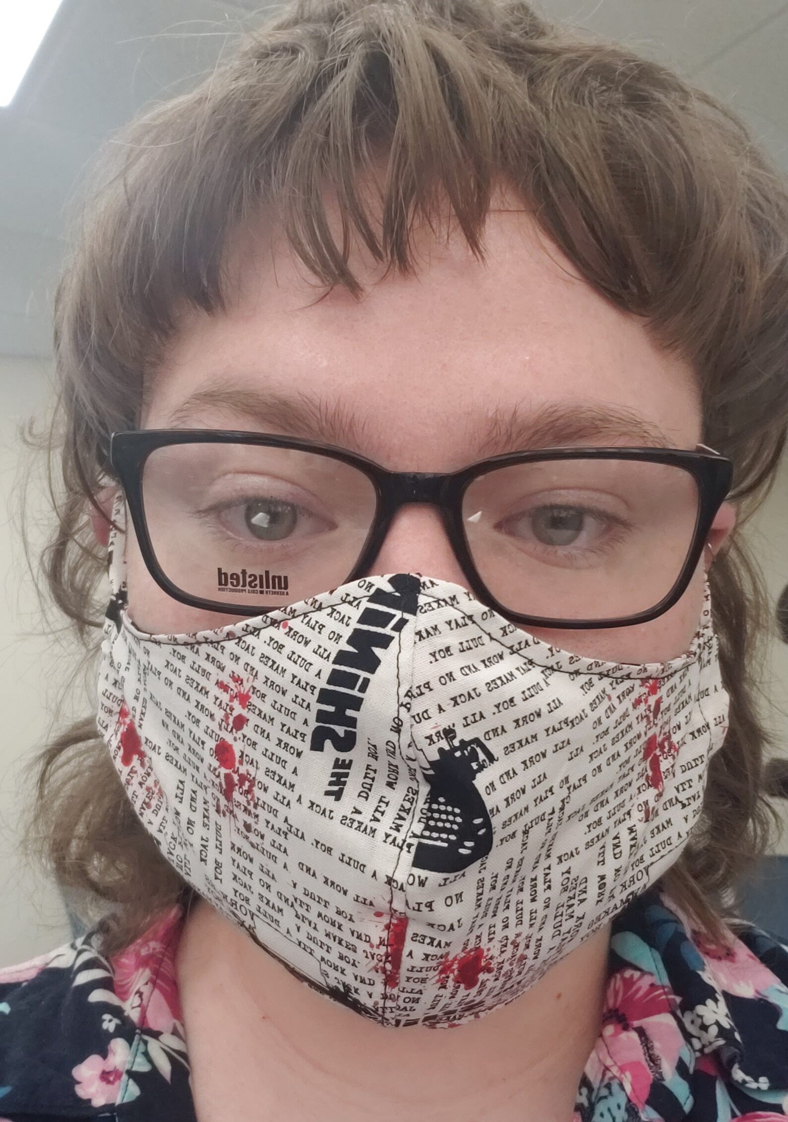 The Shining Halloween Face Mask | Etsy