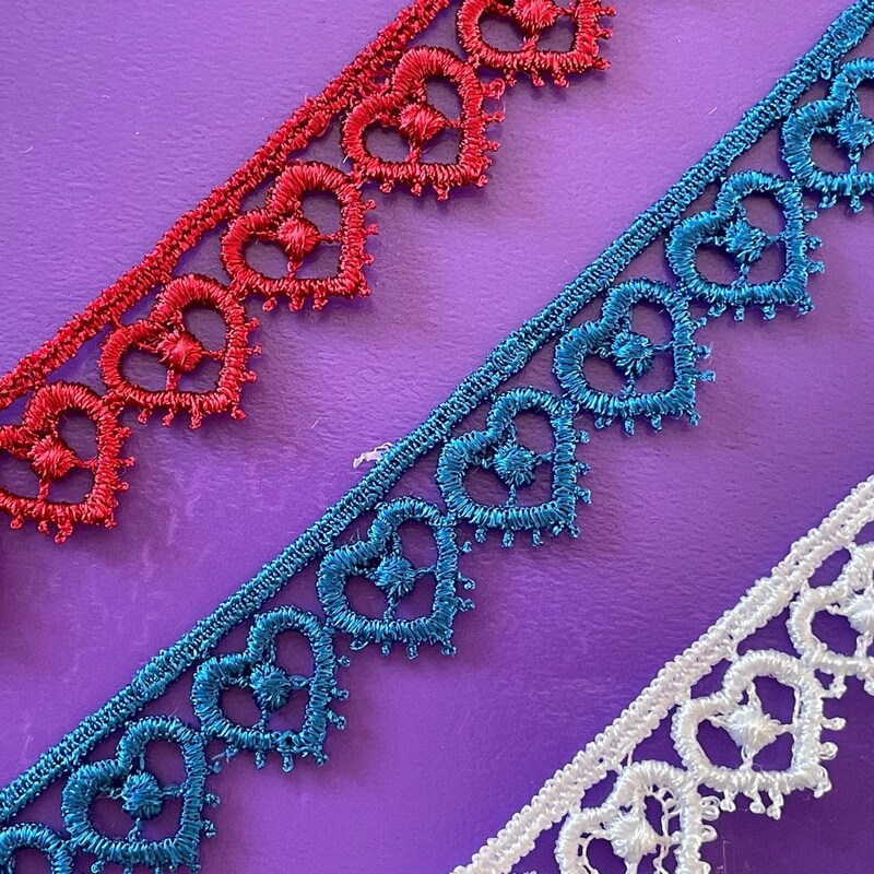 Heart Lace - Etsy