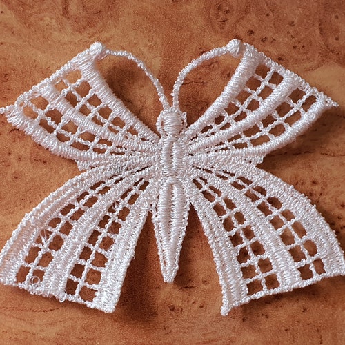 Butterfly Lace Free Standing Lace FSL 3D - Etsy