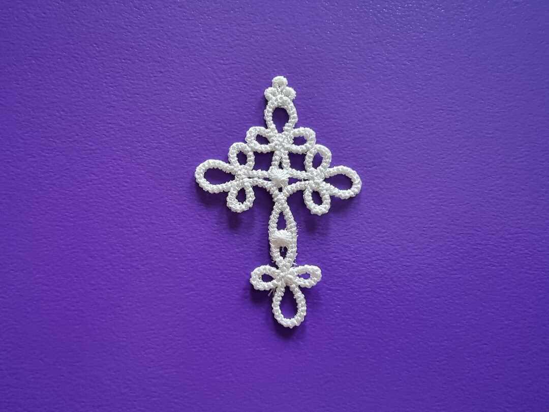 FSL Cross. Tatting Machine Embroidery Design. Christian Cross. Easter ...