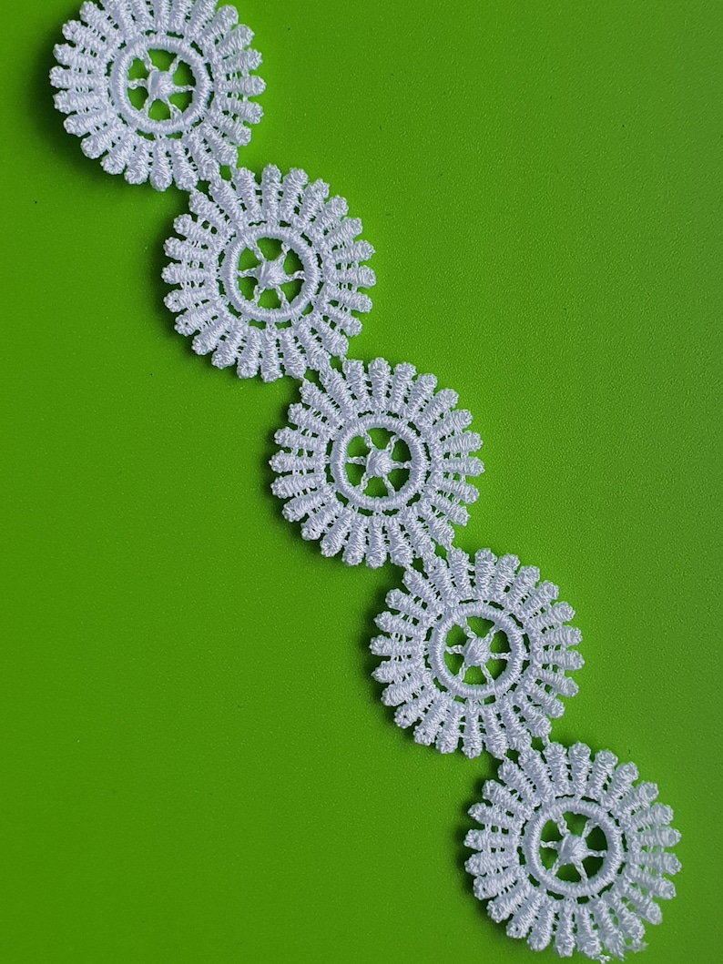 Lace Taj Lace Borders Beautiful Free Standing Lace Flower - Etsy