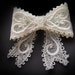 FSL Bow With Hearts 3D Machine Embroidery Design. Free Standing Lace ...
