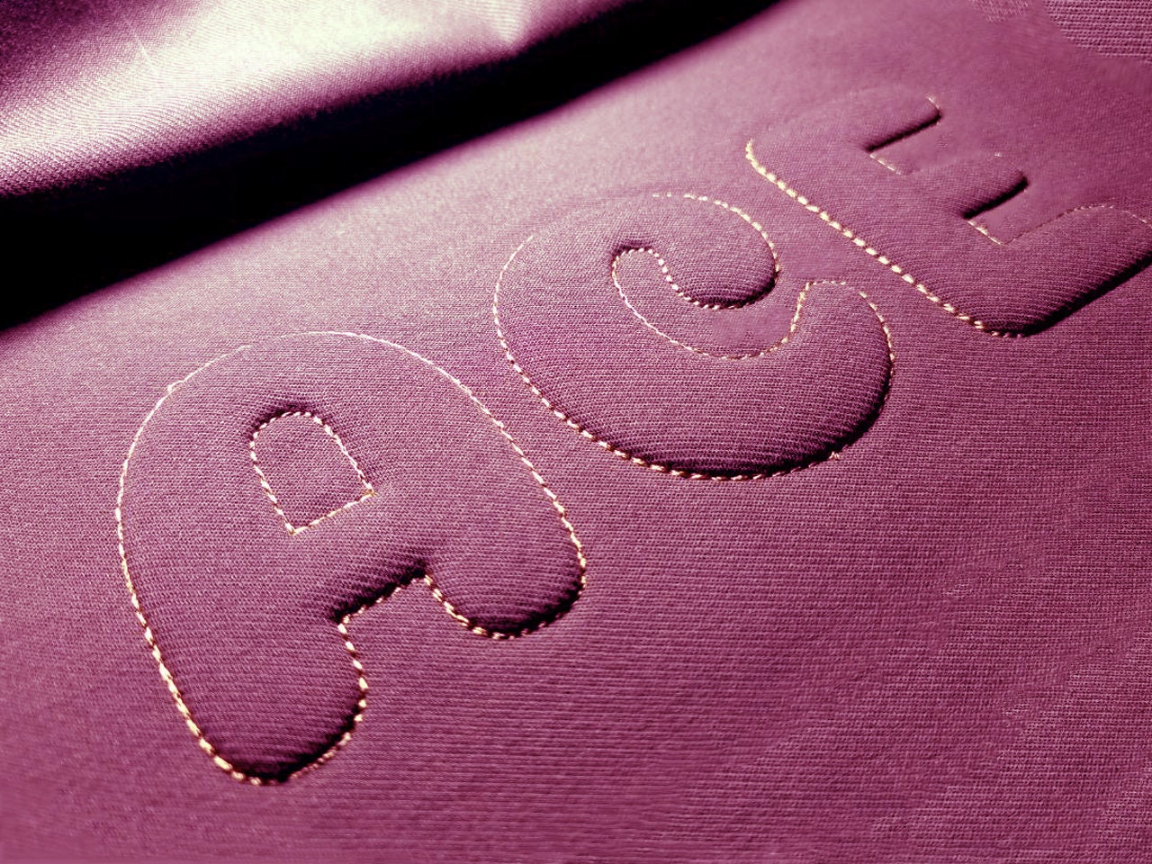 Embossed 3D Puff Embroidery Font. Machine Embroidery Design, 4 Sizes ...