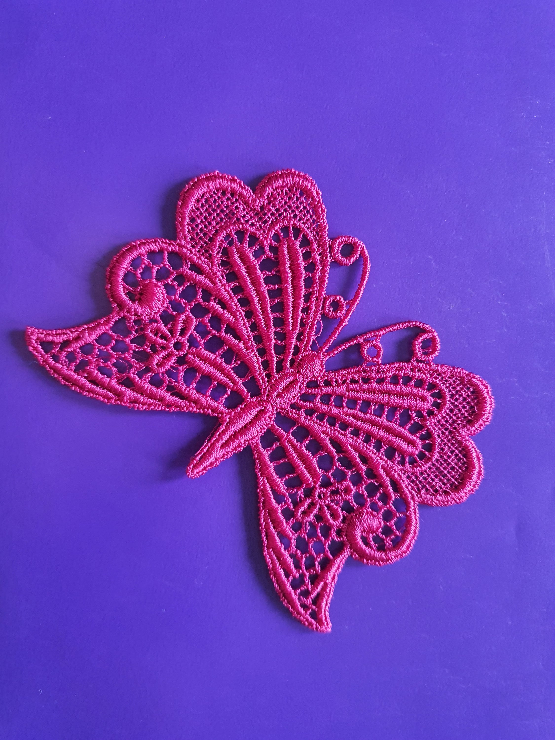 Butterfly Lace. Free Standing Lace FSL. 3D | Etsy