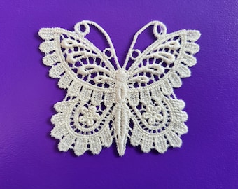 Butterfly 3D Three-dimensional, 3 Dimensional FSL Free Standing Lace ...
