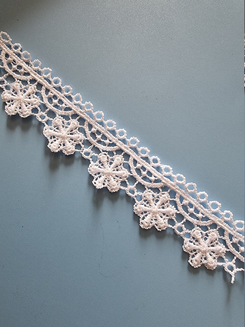 FSL Flowers Lace Trim. Taj Lace Borders. Free Standing Lace. - Etsy