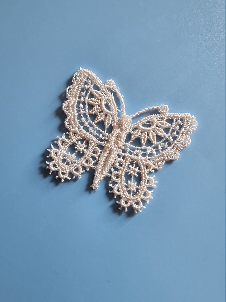 Butterfly Machine Embroidery Design File. Free Standing Lace - Etsy