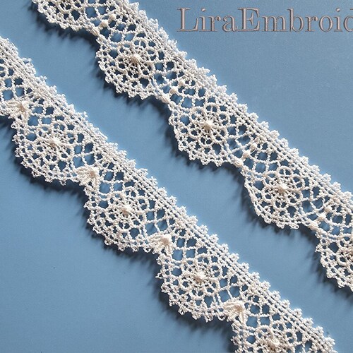 Set of Two FSL Borders. Battenberg Lace Trim. Taj Lace - Etsy