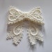FSL Bow With Hearts 3D Machine Embroidery Design. Free Standing Lace ...