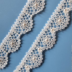 Set of Two FSL Borders. Battenberg Lace Trim. Taj Lace Borders. Machine ...