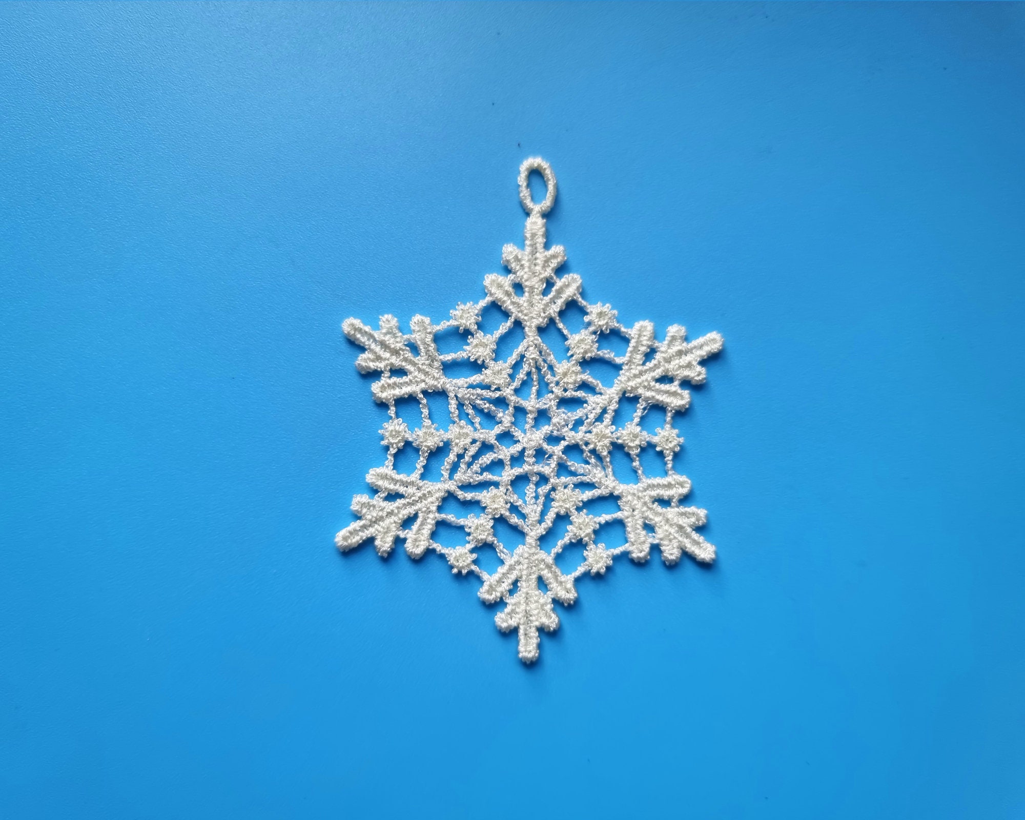 8 FSL Snowflakes Bundle. Christmas Ornament Machine - Etsy
