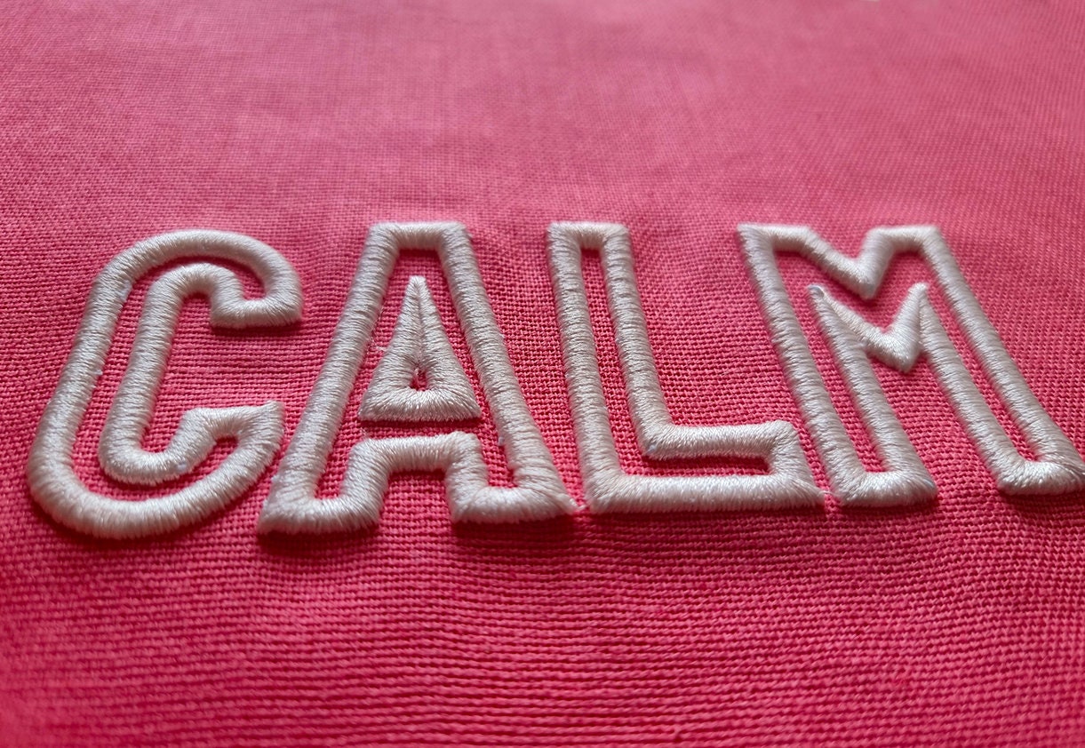 3D Puff Embroidery Font. Puff Foam Embroidery Font. Machine Embroidery ...