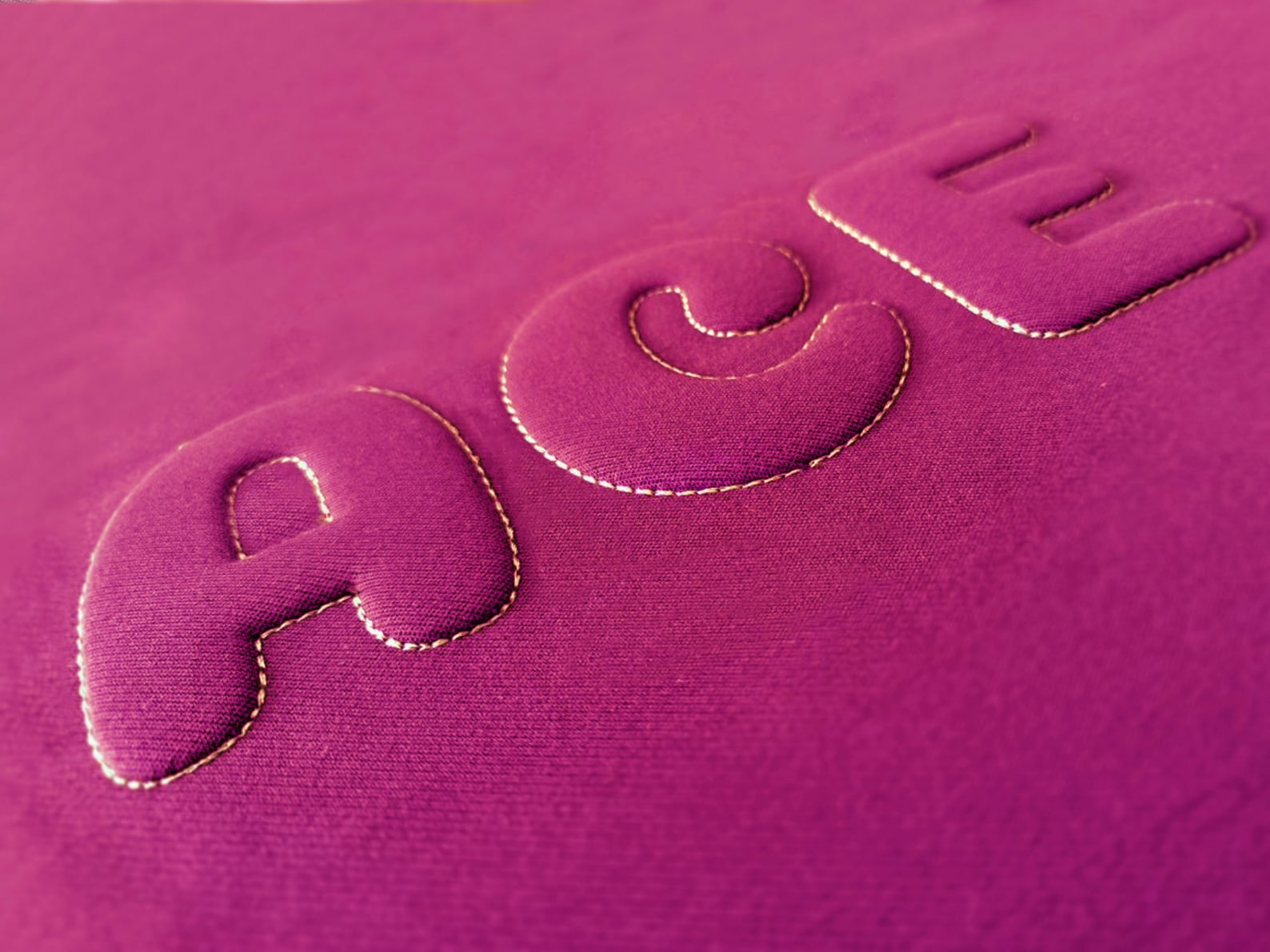 Embossed 3D Puff Embroidery Font. Machine Embroidery Design, 4 Sizes ...