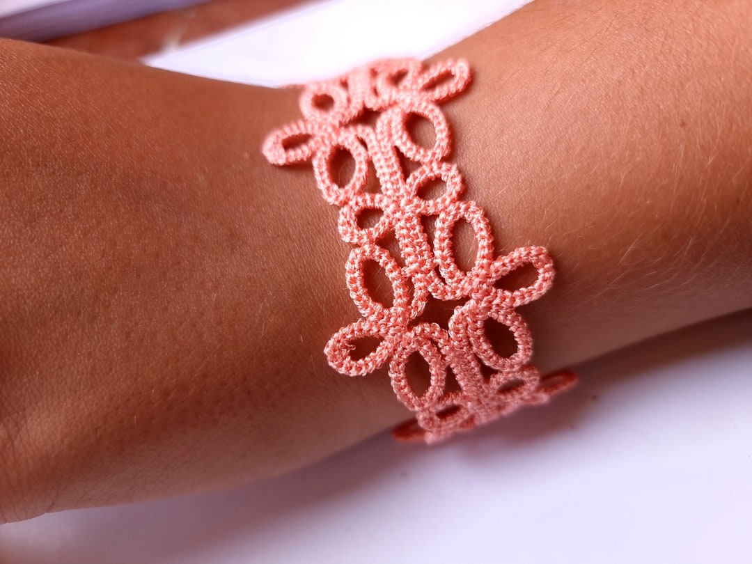 FSL Bracelet and Earrings Set. Tatting Machine Embroidery Design, Free ...