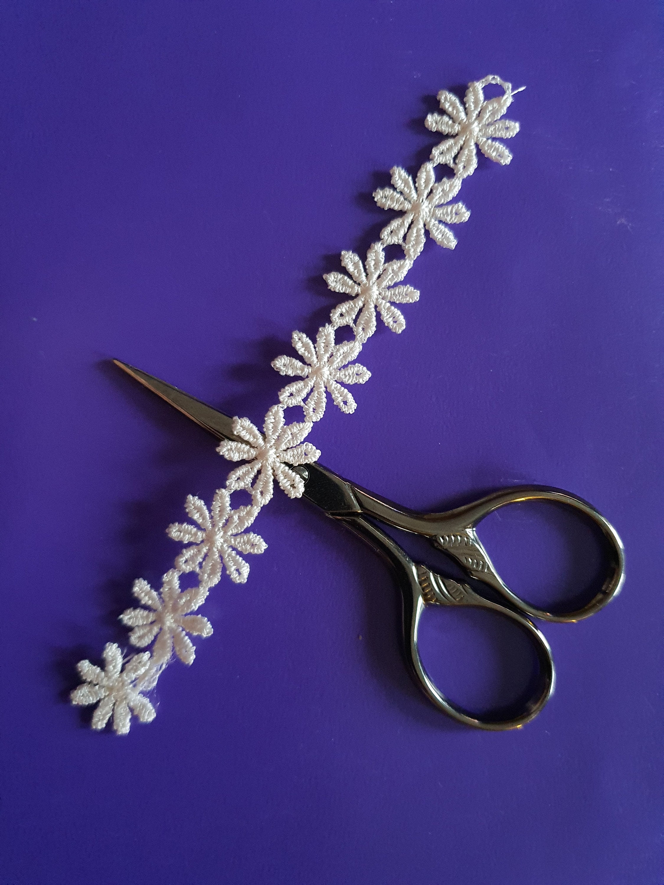 FSL Flowers Border. Taj Lace Borders. Free Standing Lace. - Etsy