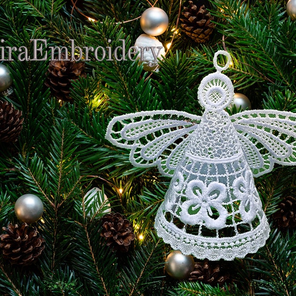 Christmas Fsl Machine Embroidery Designs - Etsy