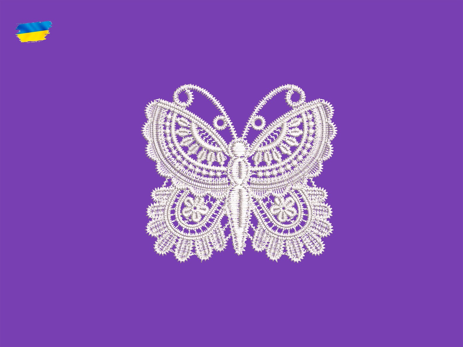 Machine Embroidery FSL Butterflies. 5 Designs. Free Standing Lace. 4 X ...